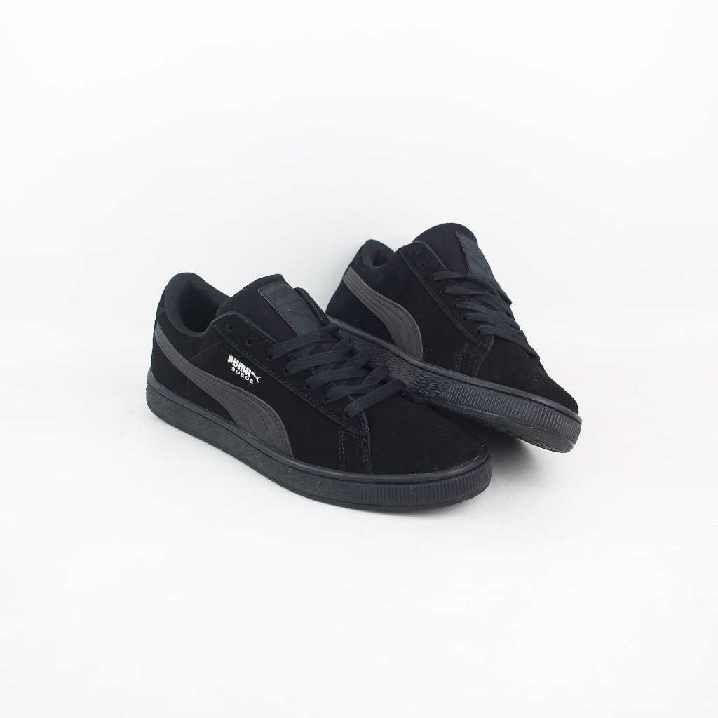 Jual Puma Classic suede All Black | Shopee Indonesia