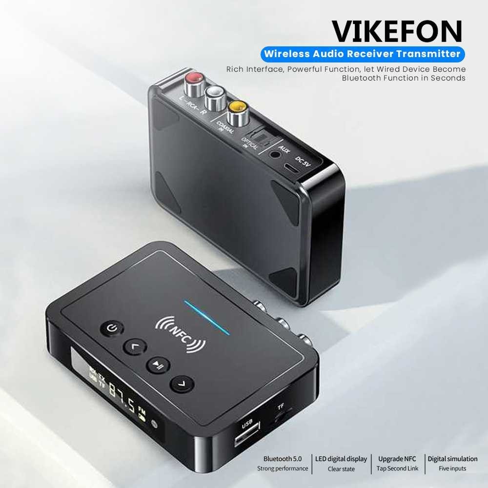Jual Naylastore4 VIKEFON Wireless Audio Receiver Transmitter Bluetooth ...