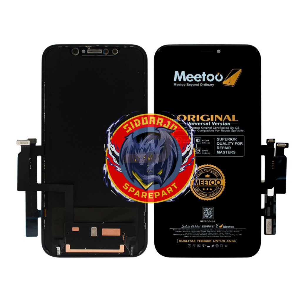 Jual LCD IP XR MEETOO FULLSET TOUCHSCREEN | Shopee Indonesia