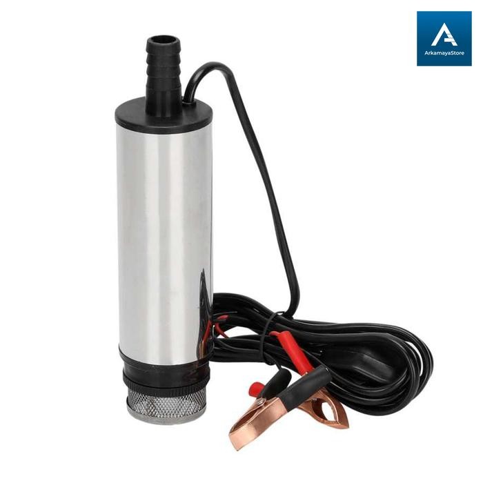 Jual pompa oli submersible pompa celup minyak bensin diesel pump 12V ...