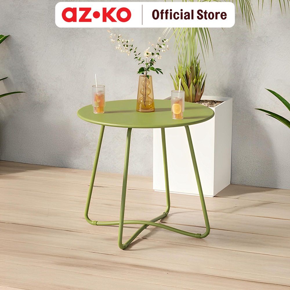 Jual AZKO Soleil Estelle Meja Sisi Big - Hijau Side Table End Table ...