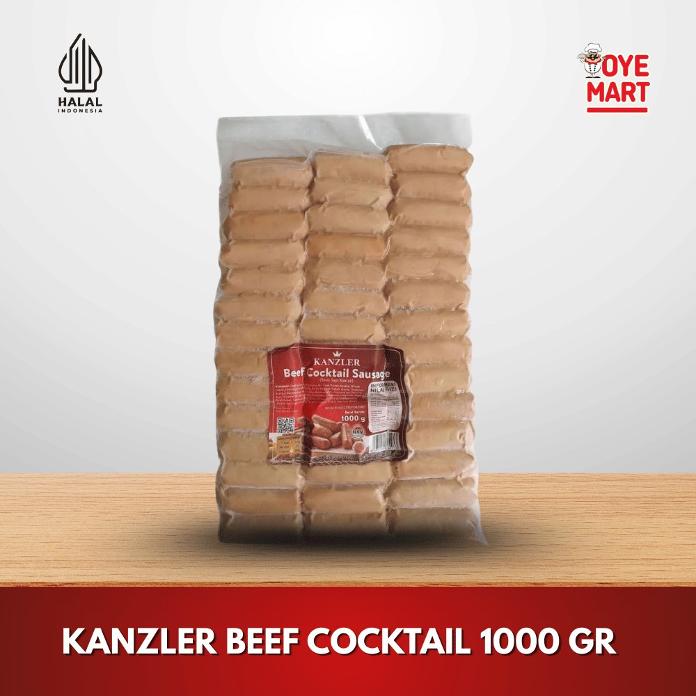 Jual KANZLER BEEF COCKTAIL 1000 GR | Shopee Indonesia