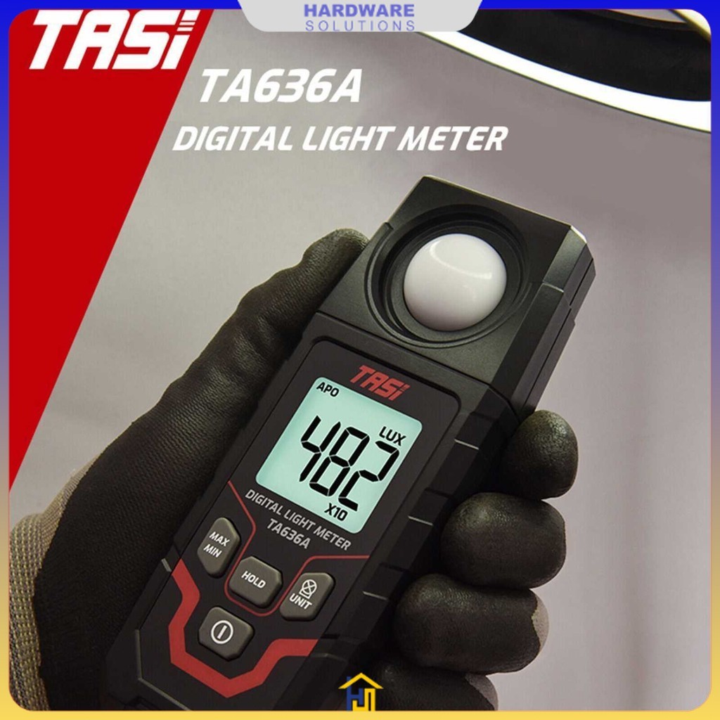 Jual Lux Meter Alat Ukur Intensitas Cahaya Digital LCD Screen - TA636A ...