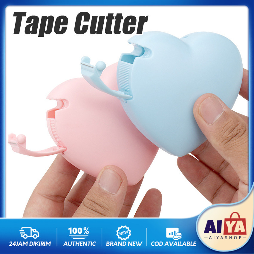 Jual Tape Cutter Isolasi Kecil Mini Love Heart Tempat Pemotong Isolasi ...