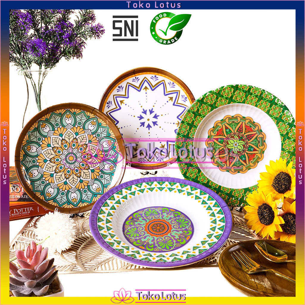 Jual PIRING SAJI OVAL BESAR MELAMIN TEBAL TAHAN PANAS Cocok untuk ...