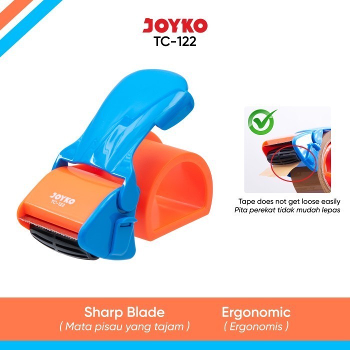 Jual Tape Cutter TC-122 Tape Dispenser Pemotong Pita Perekat Joyko ...