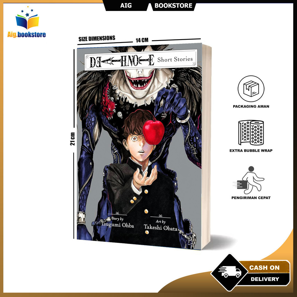 Jual Death Note Short Stories by Tsugumi Ohba (English) | Shopee Indonesia