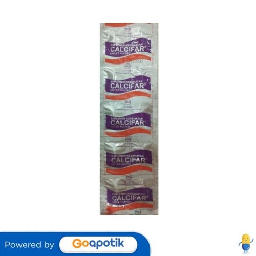 Jual Calcifar Strip Isi 10 Kaplet | Shopee Indonesia