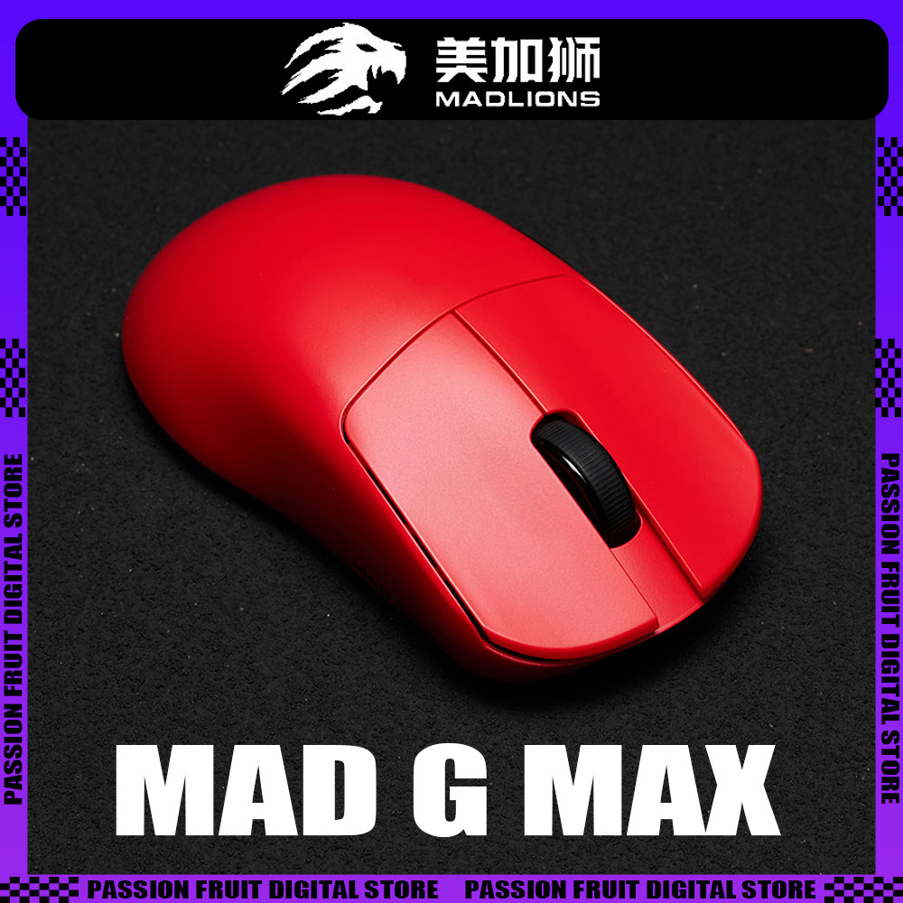 Jual Madlions MAD G MAX Wireless Mouse 8K PAW3395 2.4G Dual Mode E ...