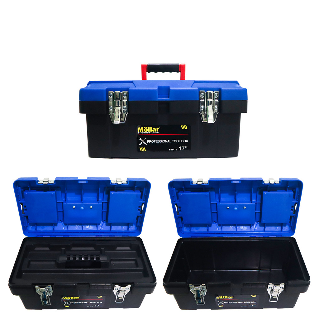 Jual MOLLAR N01470-17 Inch Toolbox Plastik Besar Kotak Alat Perkakas ...
