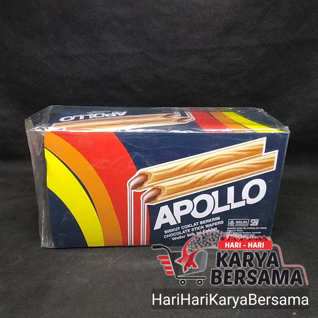 Jual MAKANAN RINGAN APOLLO WAFER STIK CHOCOLATE 264GR | Shopee Indonesia