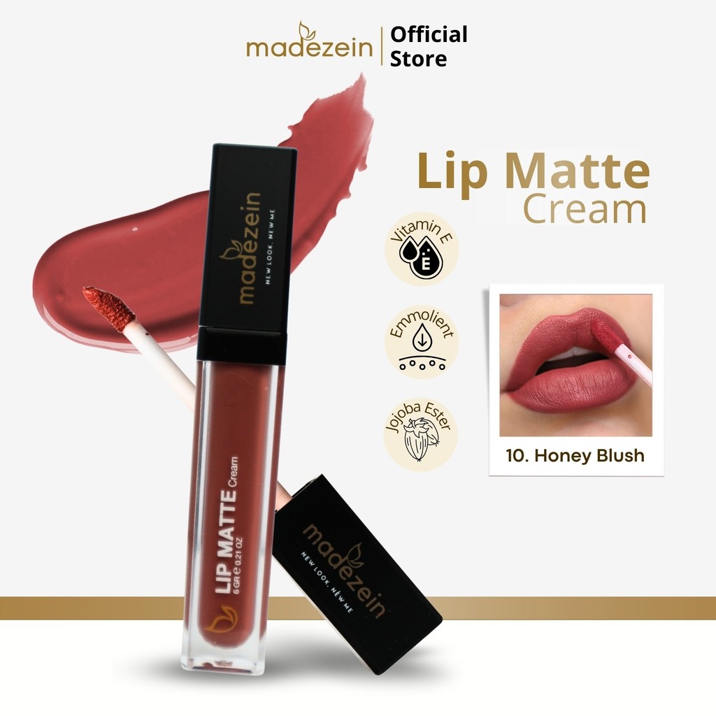 Jual Madezein Lip Matte Cream by Madezein | Shopee Indonesia