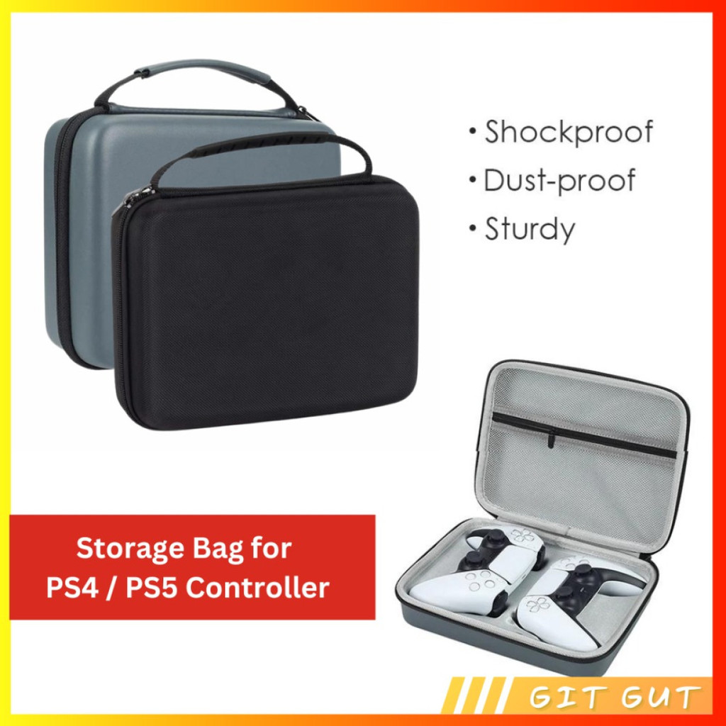 Jual Pouch Controller 2 Slot PS4 PS5 Hard Case Joystick Stick Tas Bag ...