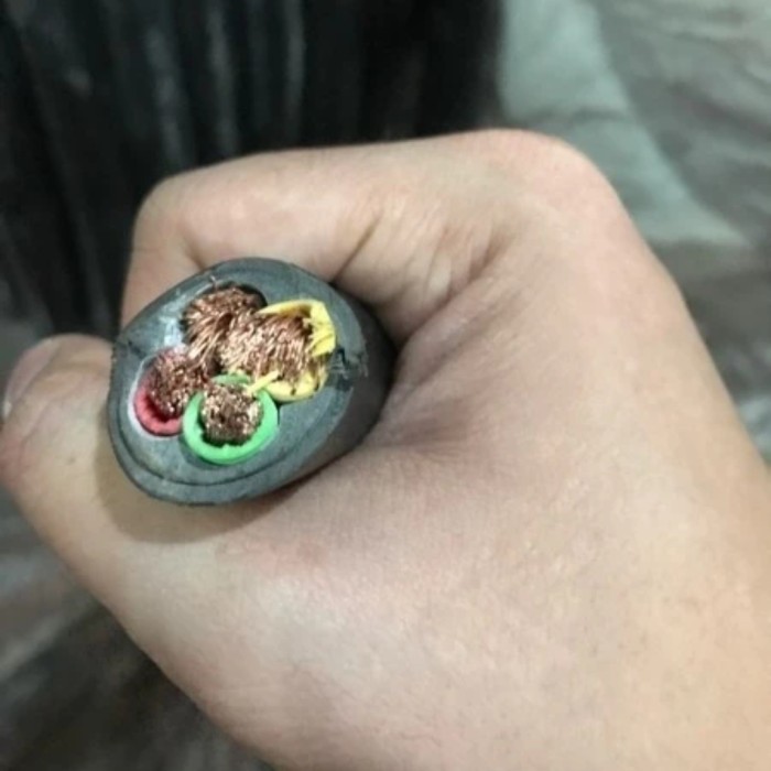 Jual Kabel NYYHY 4x16 4x16mm JEMBO Meteran Roll 50m 100m Tufur Power Serabut Listrik Rol 50 ...