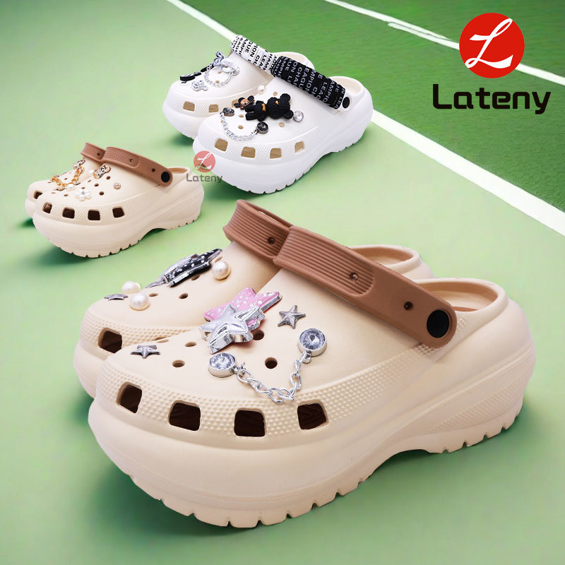 Jual Lateny Sandal Baim Wanita untuk Dewasa Wedge FUJI Frog Sandal ...