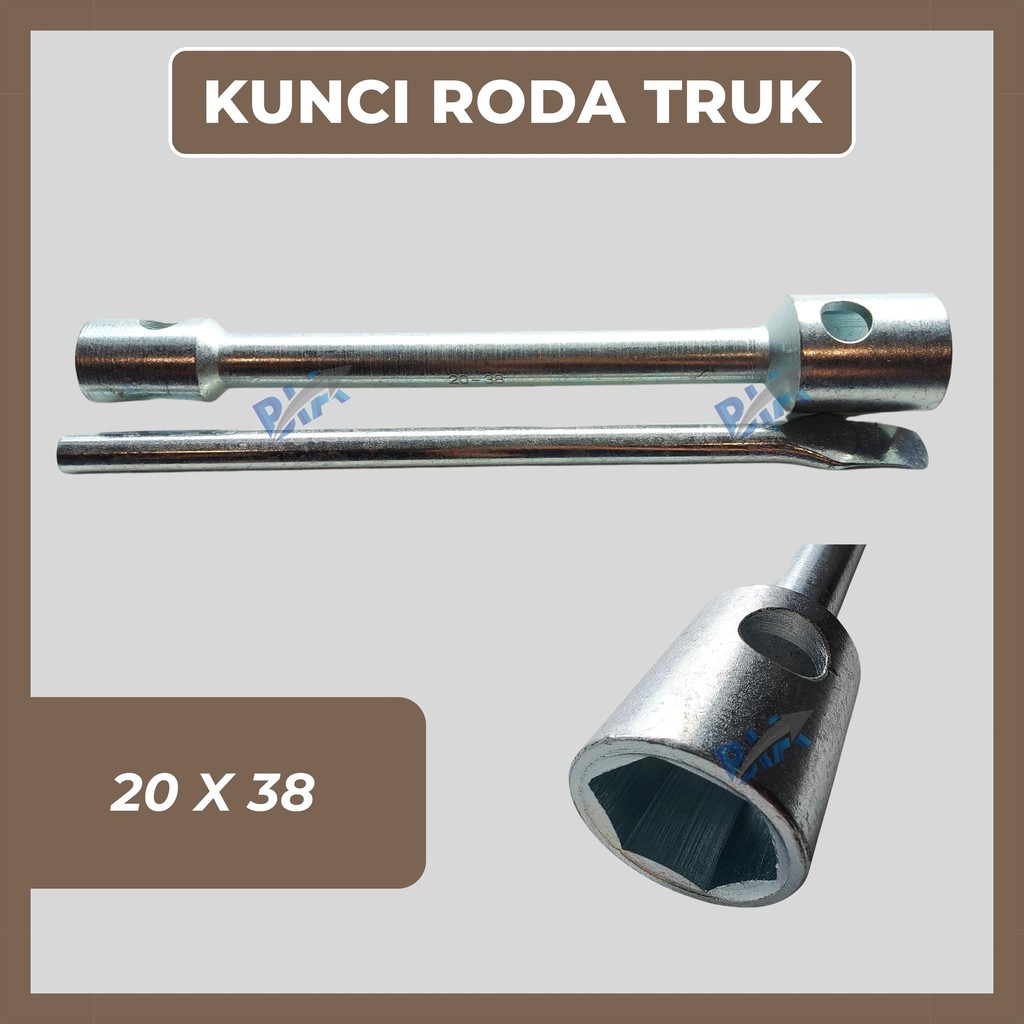 Jual Kunci Roda Truk 20x38mm Canter PS100 Double, PS120, PS135 Colt ...