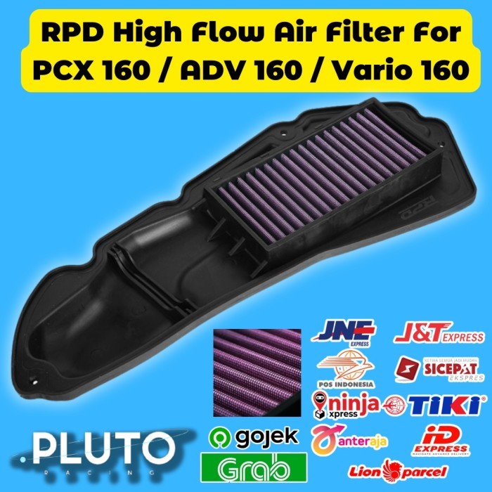 Jual RPD High Flow Air Filter For PCX 160 / ADV 160 / Vario 160 ...