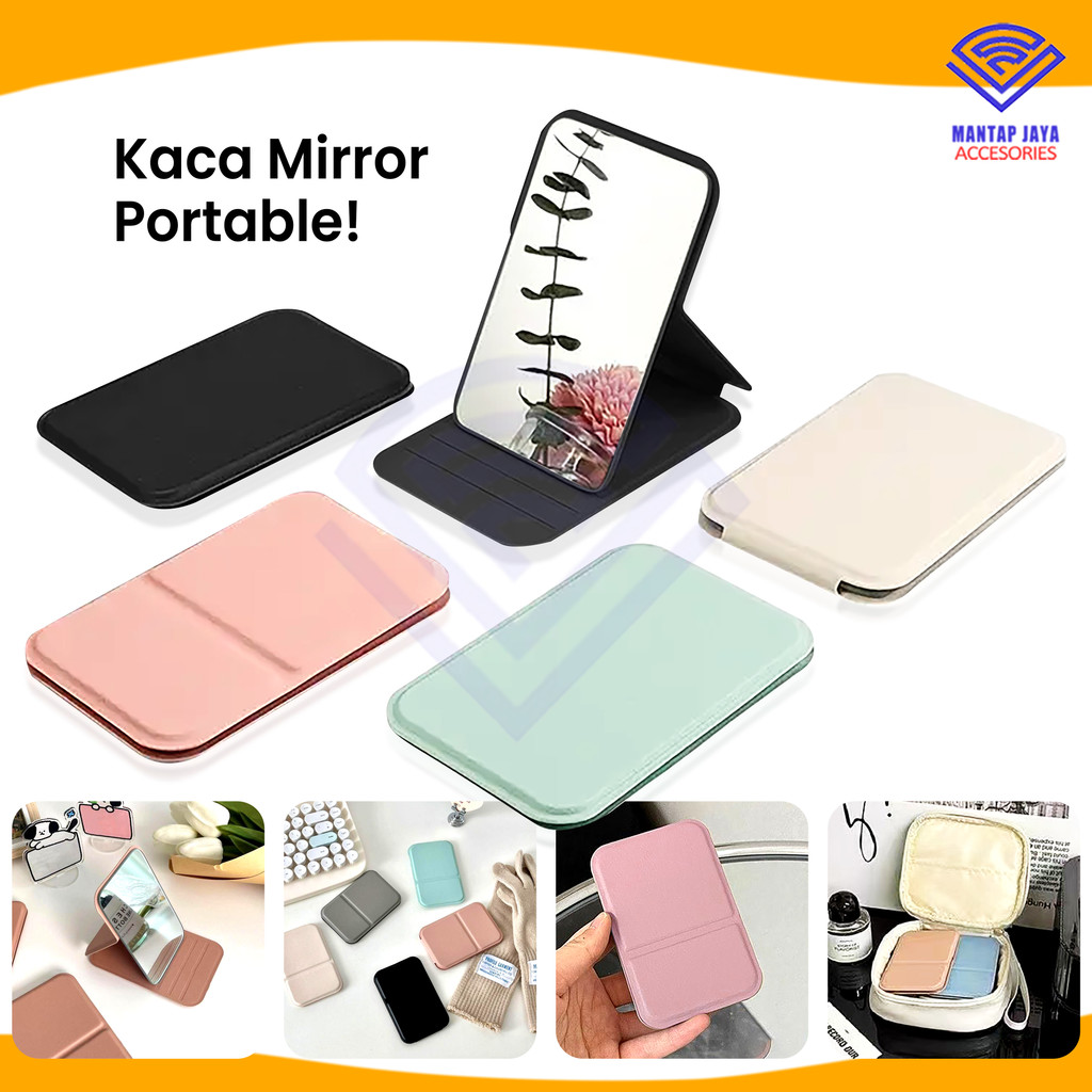 Jual [COD] NVN-PM01 PORTABLE KACA MIRROR CERMIN RIAS LIPAT MINI PREMIUM ...