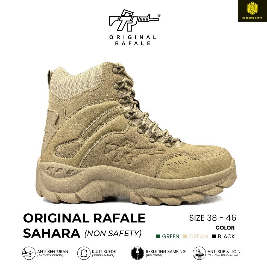 Jual Sepatu Original Rafale Sahara Tactical Boots | Shopee Indonesia
