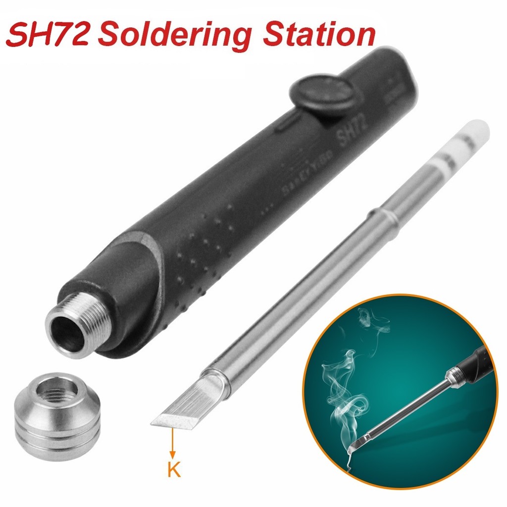 Jual SH72 65W Mini Electric Soldering Iron Adjustable Temperature Portable Solder Welding ...