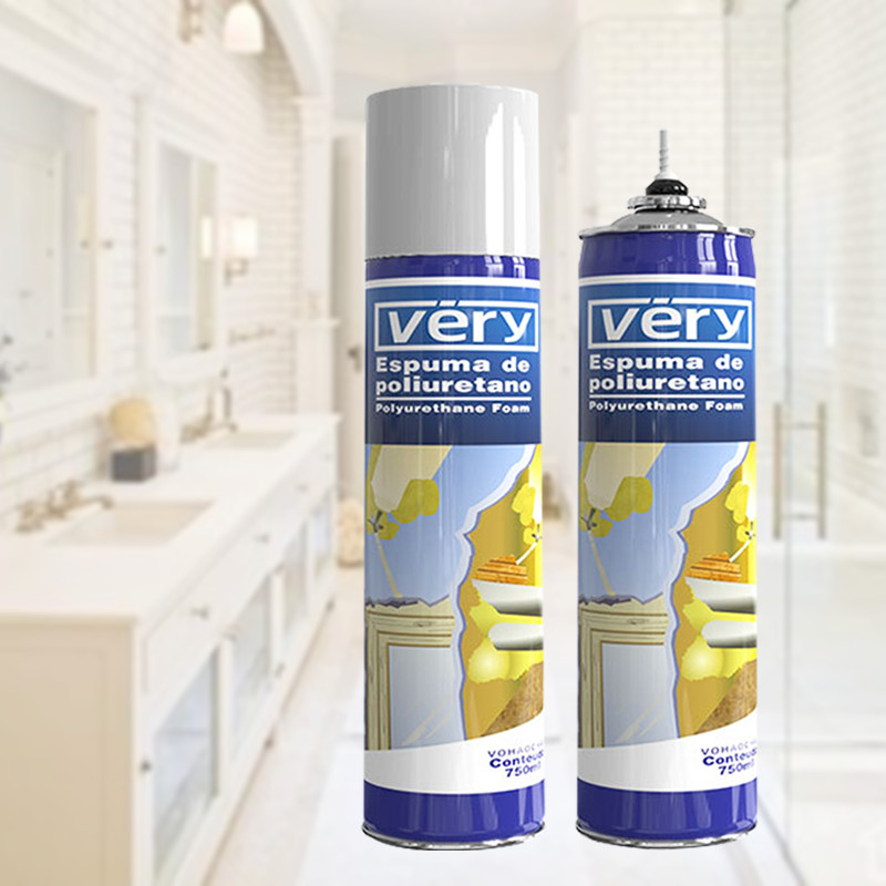 Jual LEM BOTOL SERBAGUNA Polyurethane Foam PU Foam Spray 750ml/PU FOAM ...