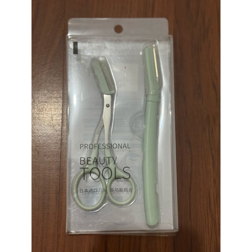 Jual HCS - GUNTING ALIS / BROW SCISSORS WITH REMOVABLE BRUSH & BROW ...
