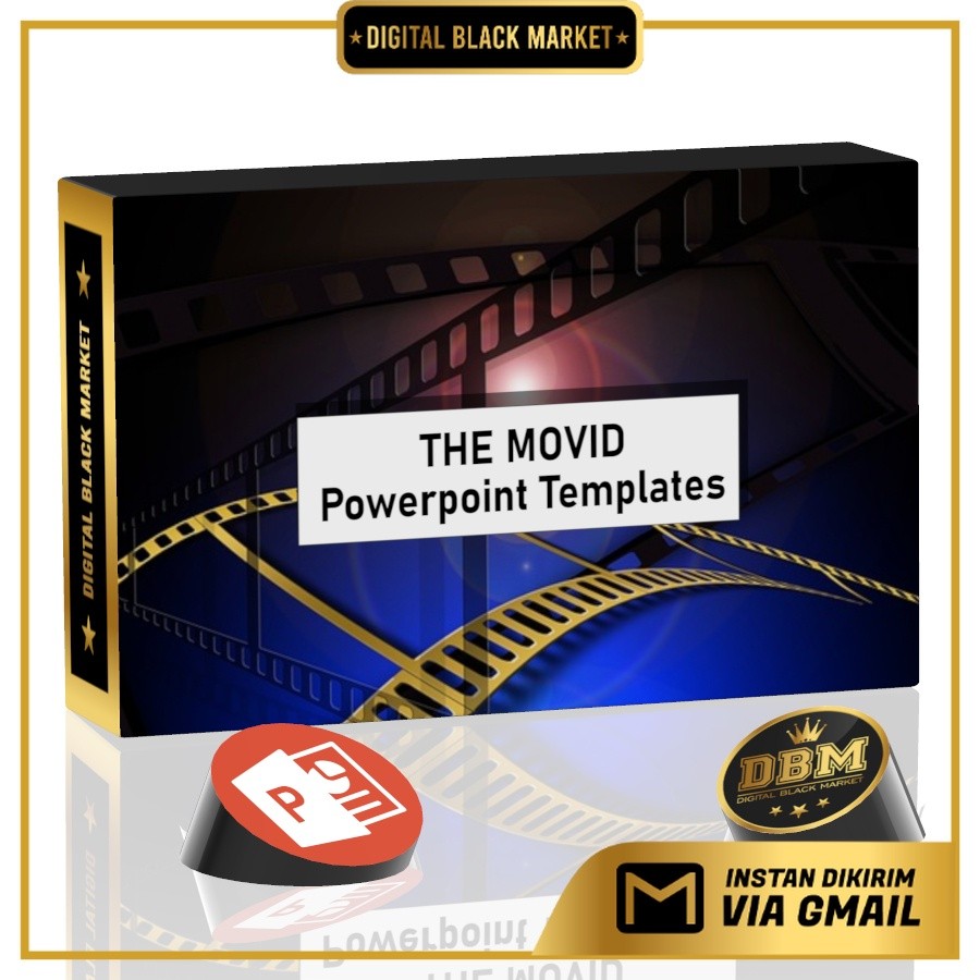 Jual ID326001 - The Movid - Ppt Template - for capcut filmora ...