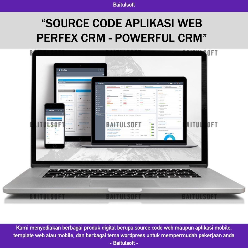 Jual SOURCE CODE APLIKASI WEB PERFEX CRM - POWERFUL CRM SCRIPT & ERP FULL SYSTEM D53 BAITULSOFT ...