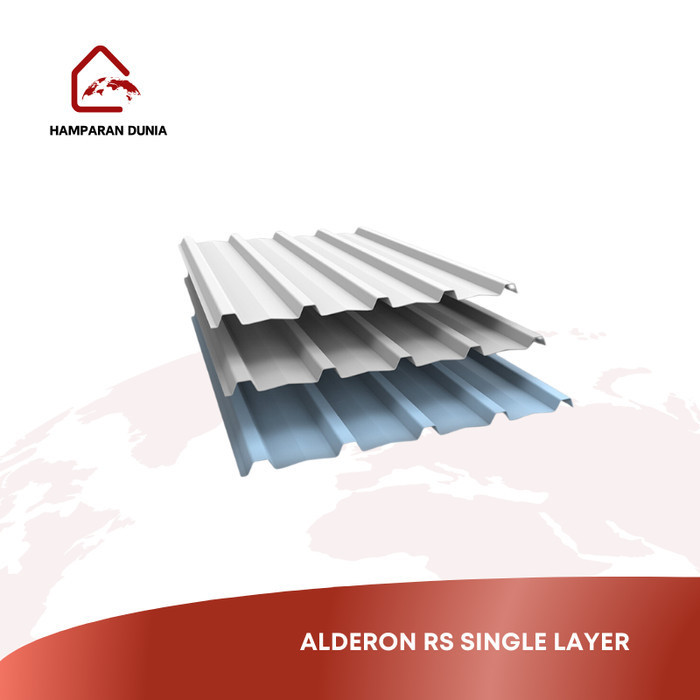 Jual ATAP ALDERON SINGLE LAYER GELOMBANG PUTIH | Shopee Indonesia