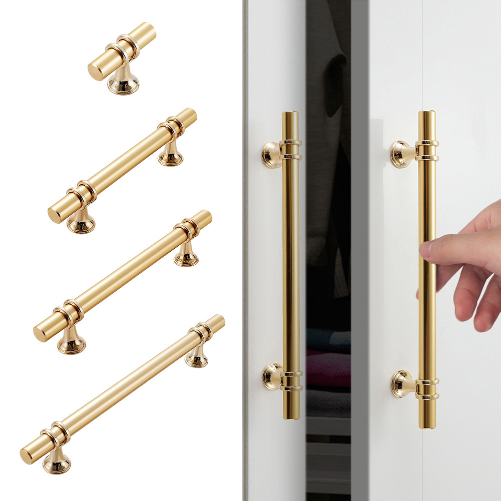 Jual Handle lemari Handle Emas Hitam Gold Black Tarikan Laci Minimalis ...