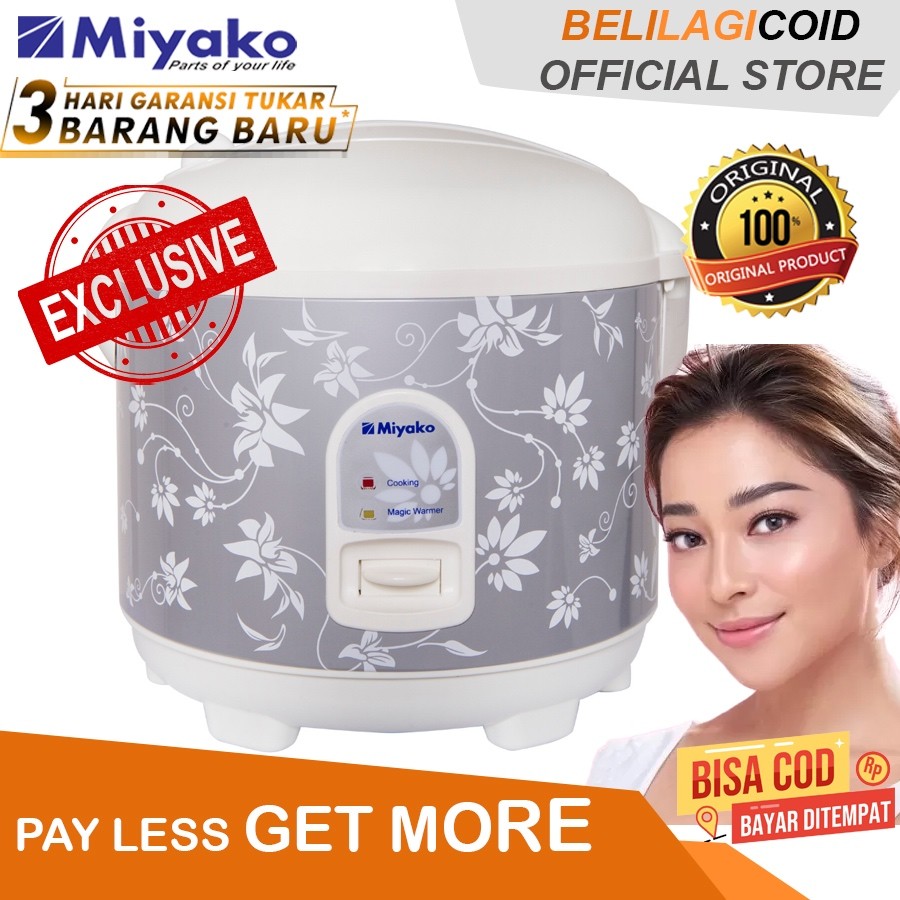 Jual [COD OK] Miyako Magic Com Penanak Nasi 3 in 1 MCM 528 / Megicom ...