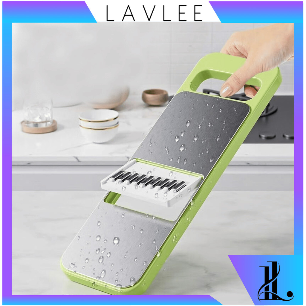 Jual Lavlee - H6617 Parutan Serbaguna 8 in 1 / Alat Parutan Sayur 8 in 1 / Stainless Steel ...