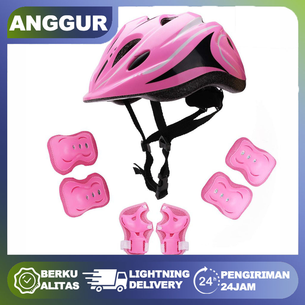 Jual 【COD】Helm Anak: Cocok untuk Sepeda, Skuter, Sepatu Roda ...