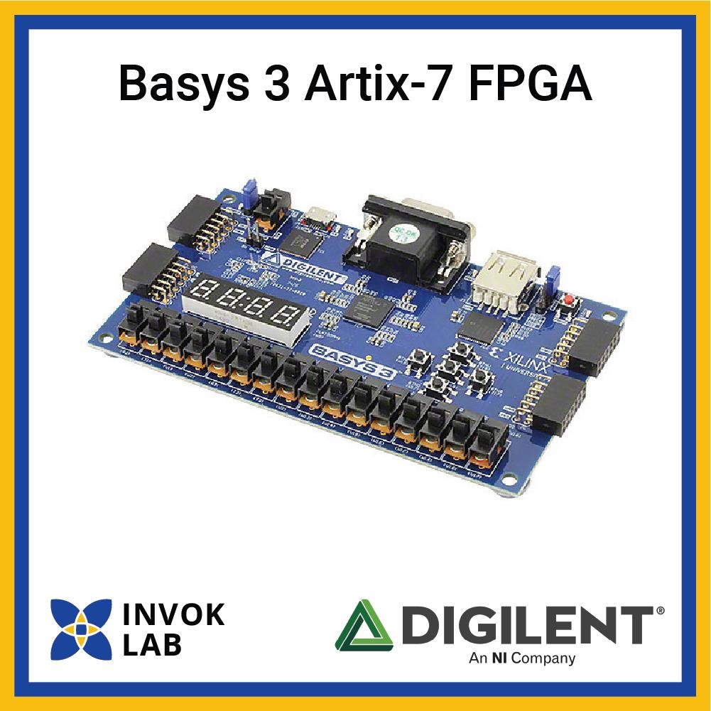 Jual Digilent Basys 3 Xilinx Artix-7 FPGA Trainer Board | Shopee Indonesia