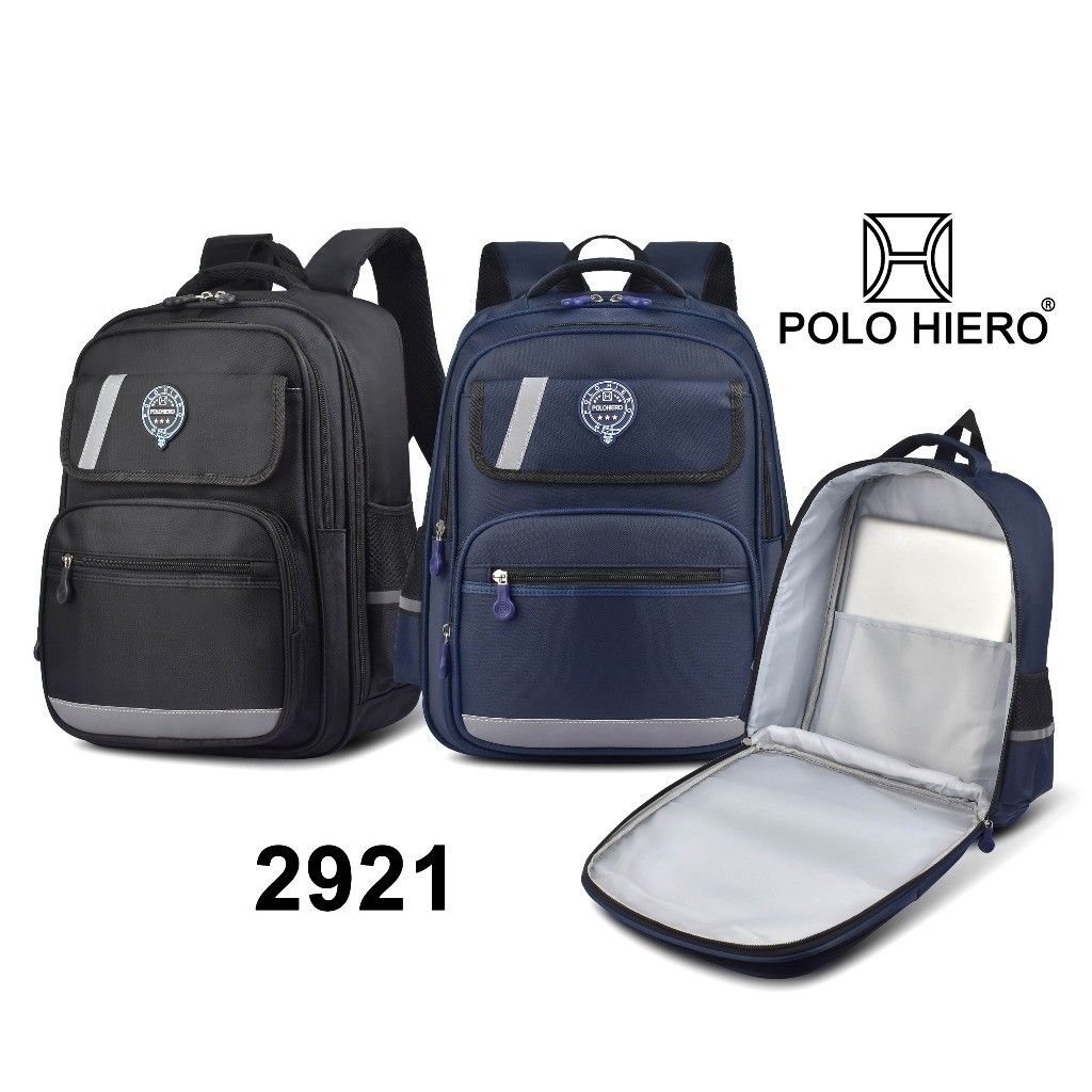 Jual POLO HIERO Tas Anak Polo Hiero 2921 Tas Ransel Sekolah Laptop Tas ...