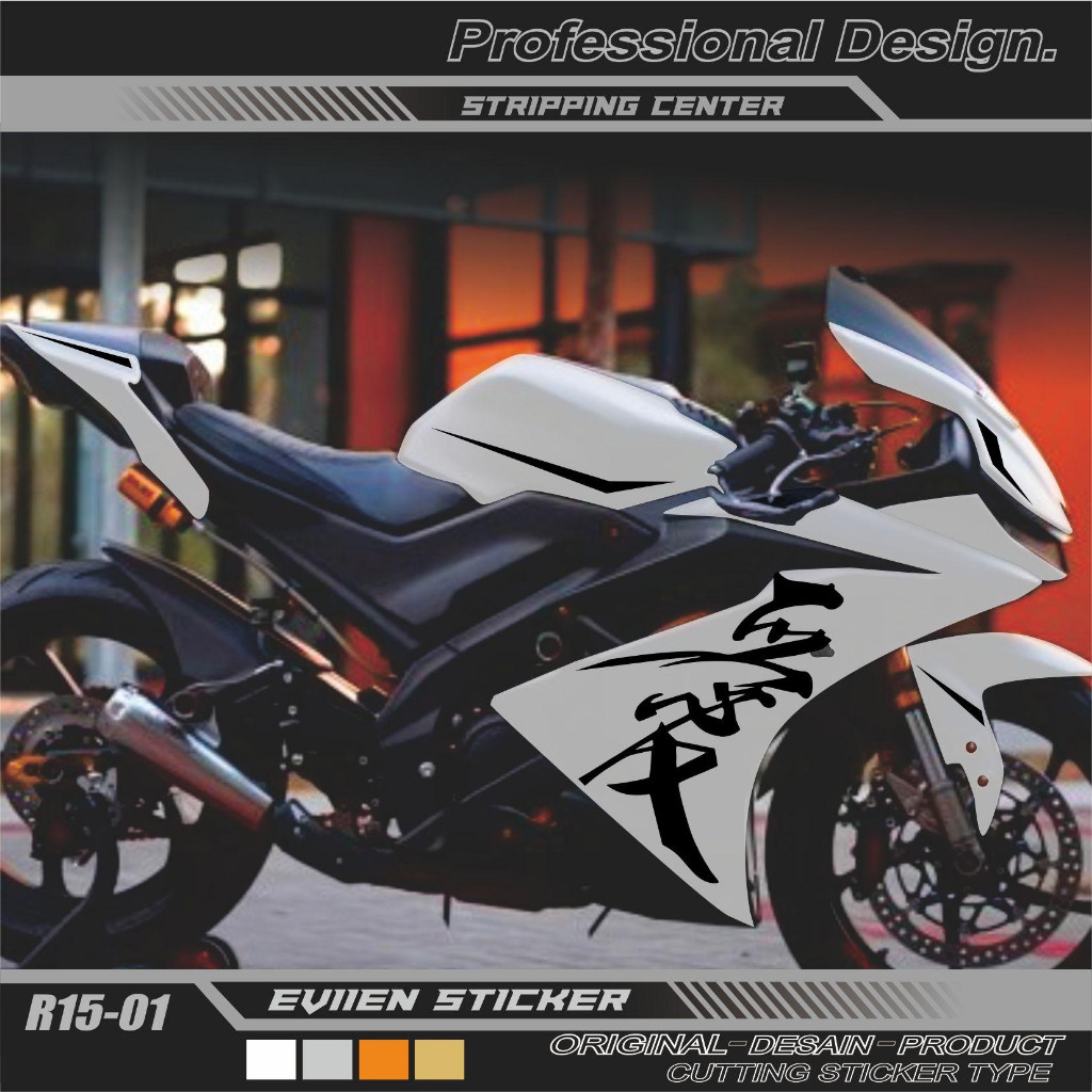Jual STRIPING R15 V3 STRIPING CUTTING STICKER TULISAN JEPANG | Shopee ...