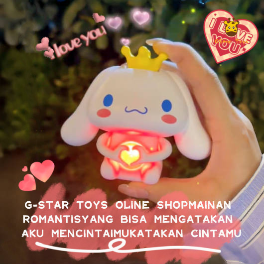 Jual 【Gstar】Boneka I Love You LED Mainan Cinnamoroll Melody Lotso ...