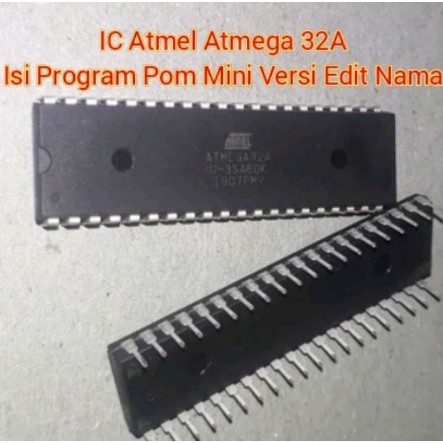 Jual IC Pom Mini Atmega 32A Original Isi Program Pertamini Versi Edit Nama | Shopee Indonesia