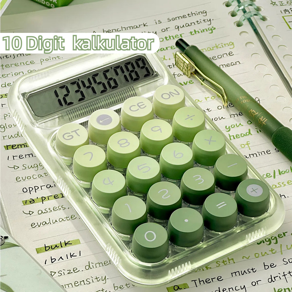 Jual [A-MI] Kalkulator Tenaga Surya Layar Besar 10 digit Display Besar ...