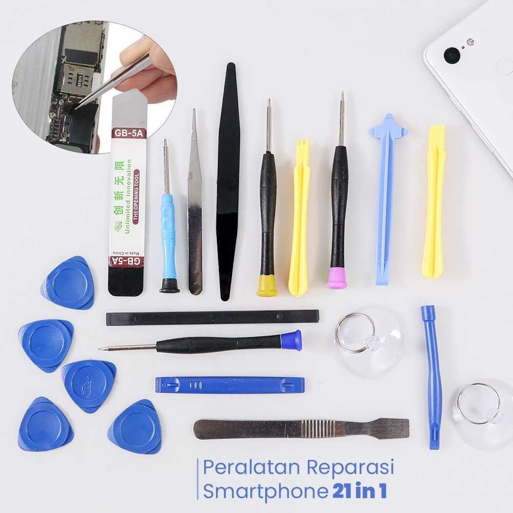 Jual Jfstore6 Peralatan Reparasi Smartphone 21 in 1 Repair Tools Set ...