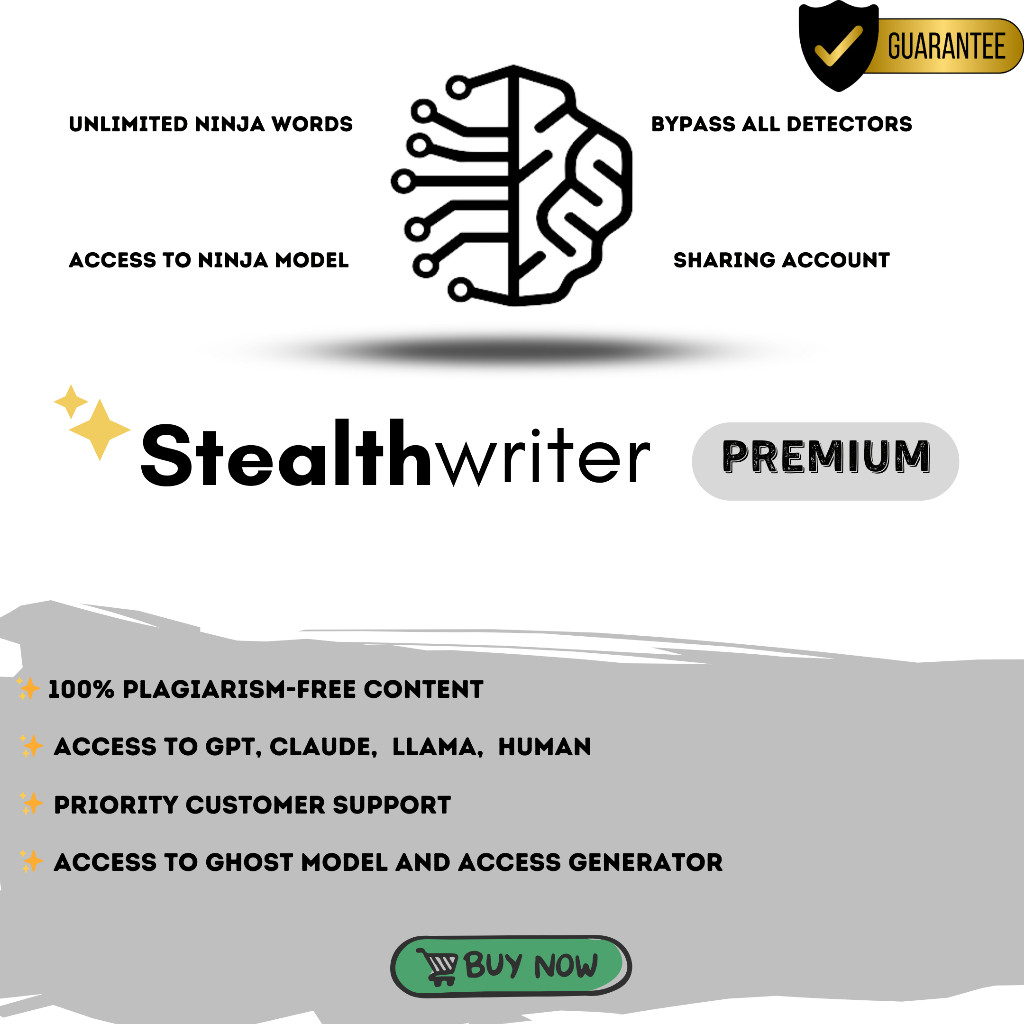 Jual Stealth Writer PREMIUM PLAN Humanize AI content Transform AI Text ...