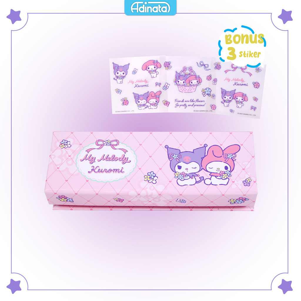 Jual My Melody Kuromi Paper Pen Case 2433-1655 - Adinata / Tempat ...