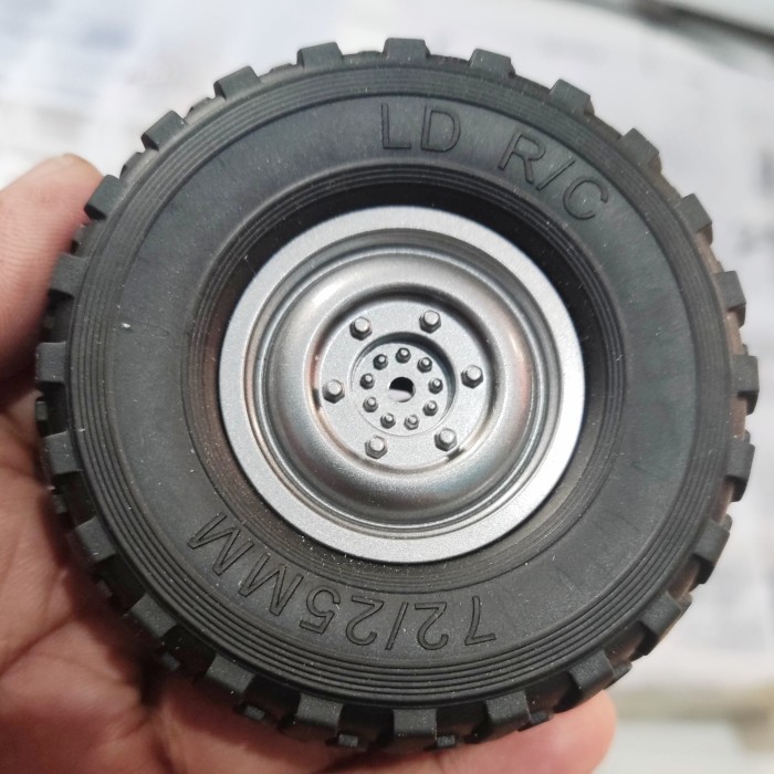 Jual Ban soft 72mm hex 5mm RC MN WPL MNd99 MN78 MN82 Jimny RC fayee ...