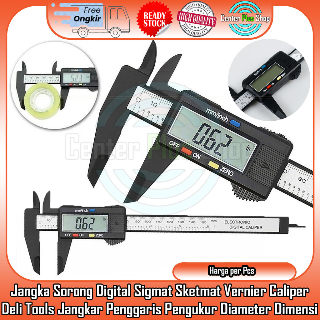 Jual Jangka Sorong DigitalTaffware Stainlis Stenles Stainlies Stainless Sigmat Sketmat Vernier ...