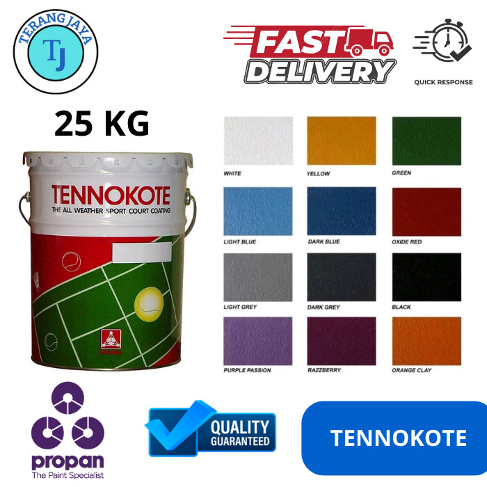 Jual Cat Lapangan PROPAN Tennokote 25 KG | Shopee Indonesia