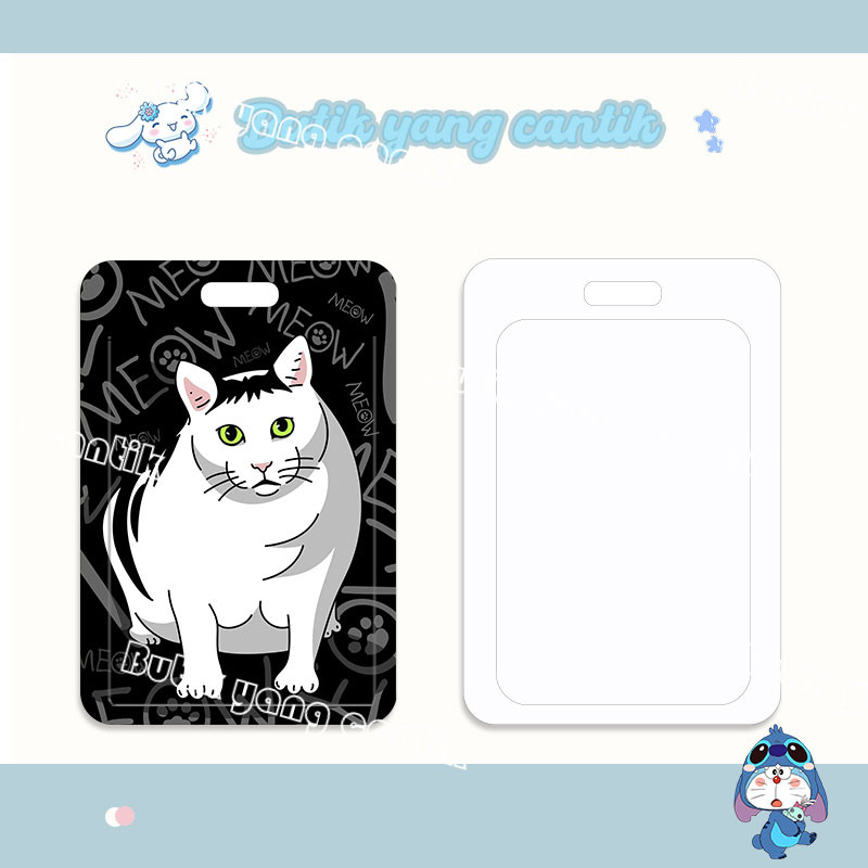 Jual ID CARD HOLDER,Tempat Kartu Kucing Modis dan Lucu, Cocok untuk ...