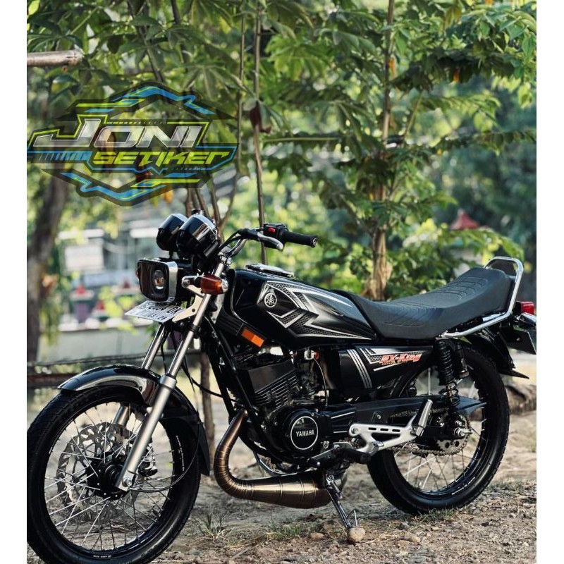 Jual Stiker Striping Yamaha RX king 2004 ORI HITAM,BIRU | Shopee Indonesia