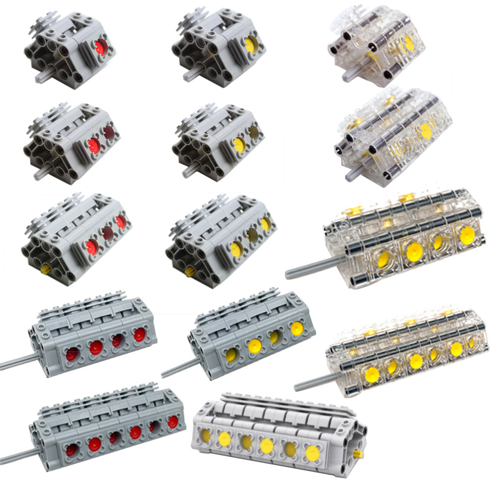 Jual MOC Creative Technical Parts Kit V2 V4 V6 V8 V12 V14 Engine ...