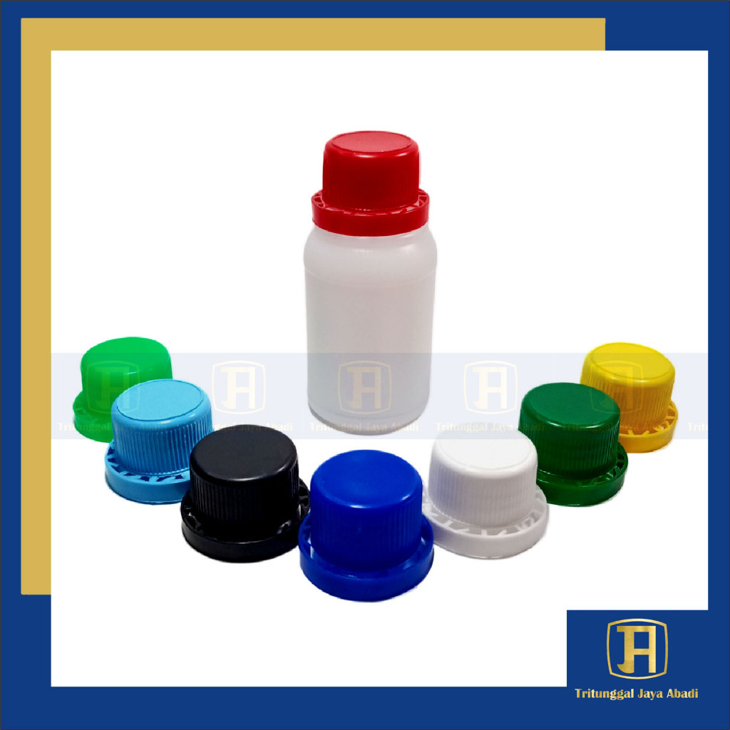 Jual Botol Agro 100ml HDPE Natural – Botol Pupuk / Labor / Kimia Tutup ...