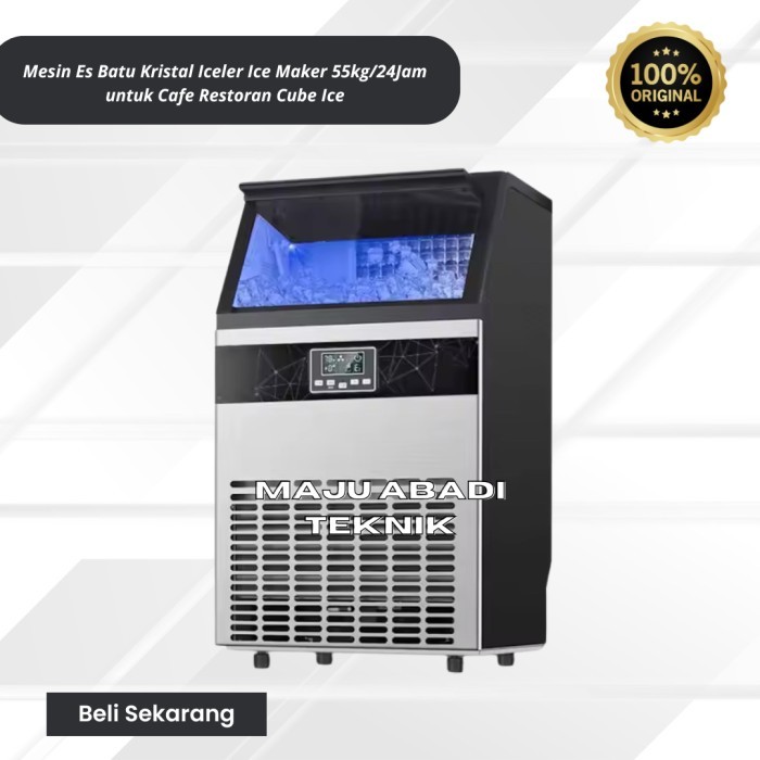 Jual Mesin Es Batu Kristal Iceler Ice Maker 55kg/24Jam untuk Cafe ...